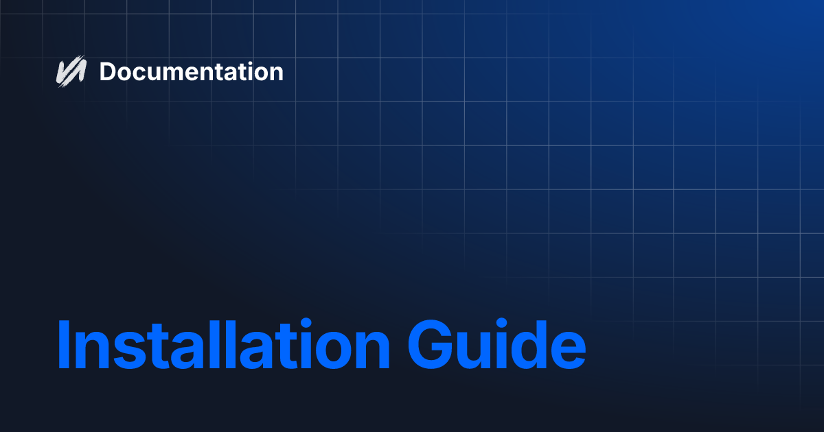 Installation Guide | Documentation